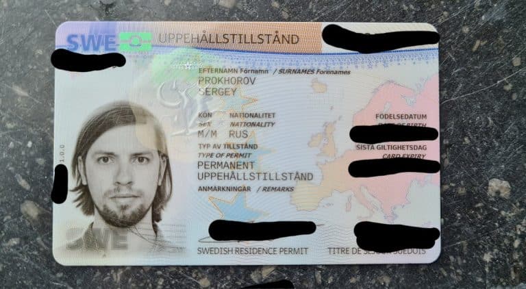 Buy Swedish Resident Permits | My Global Documents